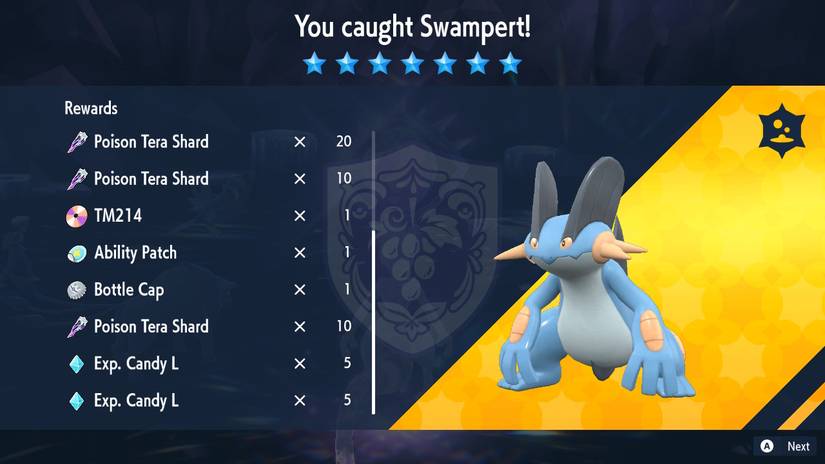 How To Beat Swampert Tera Raid In Pokemon Scarlet & Violet