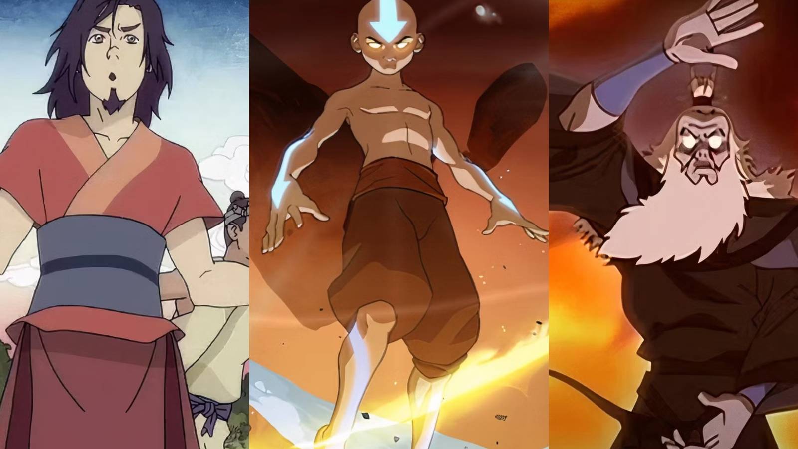 Every Avatar In The Avatar: The Last Airbender Series, Ranked By Strength