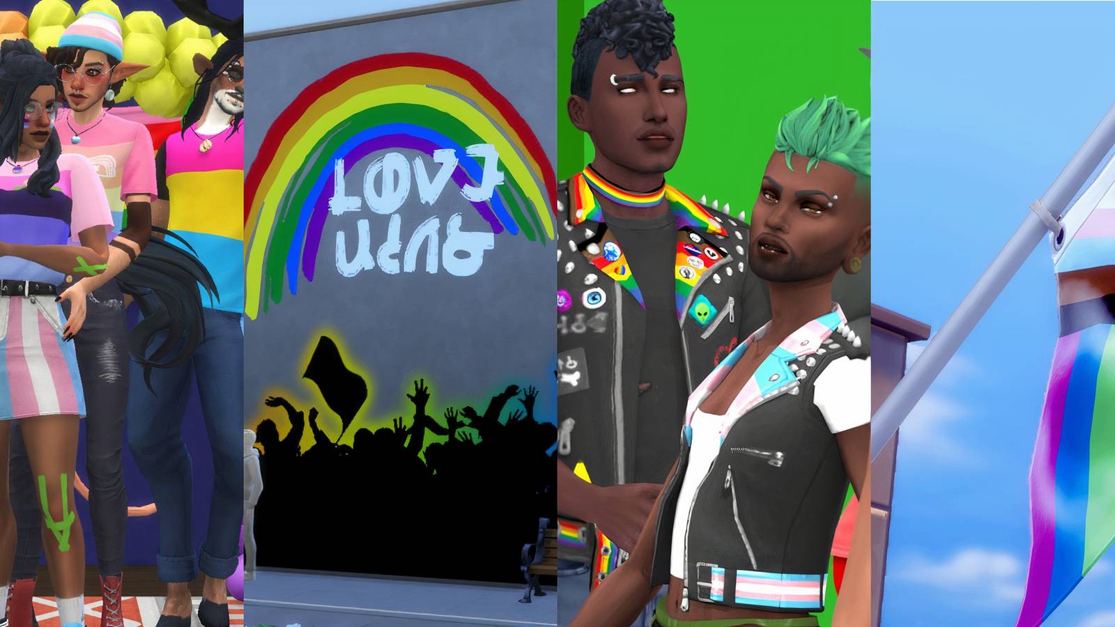 The Best Queer Pride CC For Sims 4