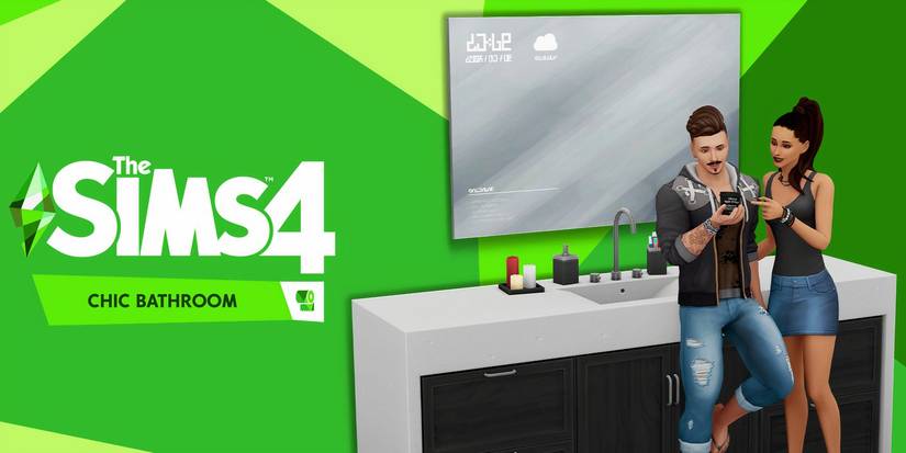 The Sims 4: Best Build Mode Custom Content For Bathrooms