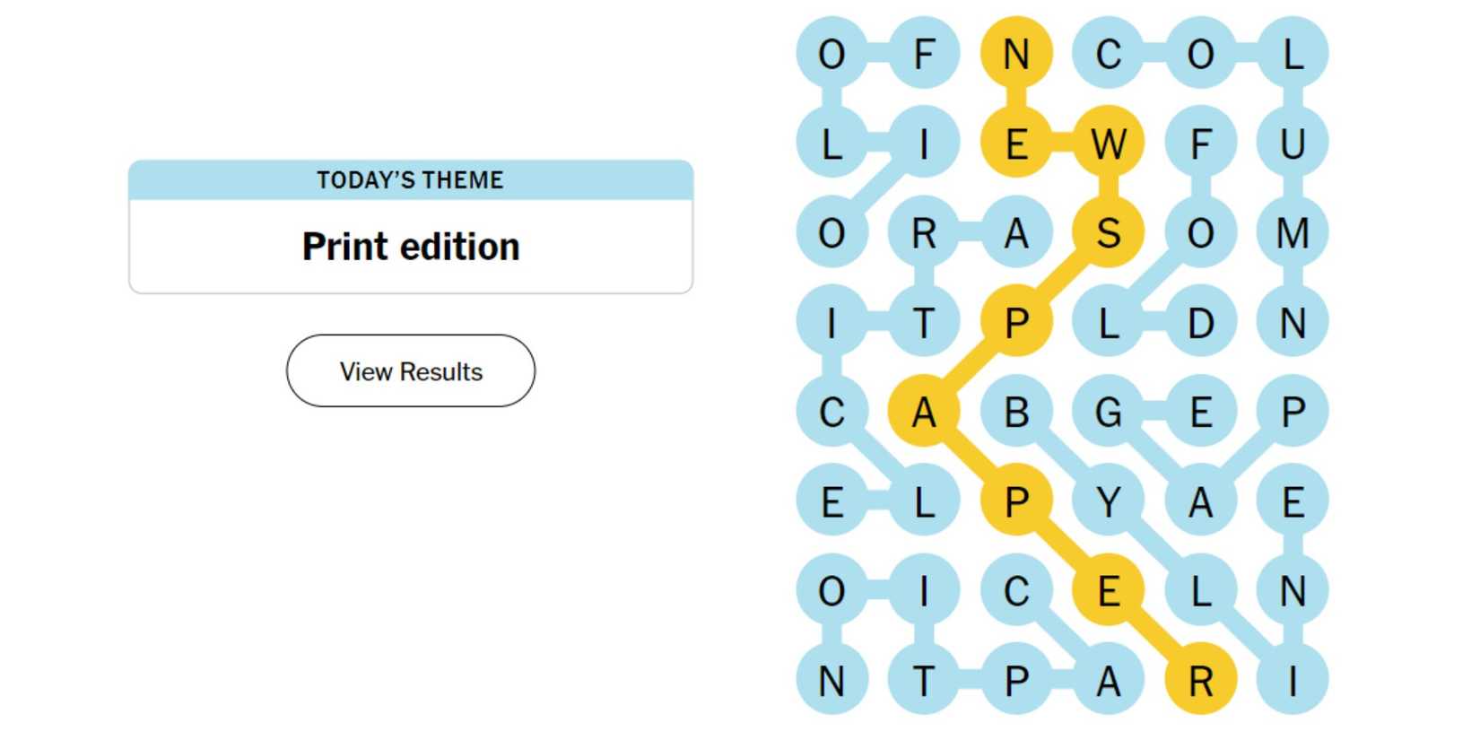 How To Solve Today's New York Times Strands - June 10, 2024 Solution #99