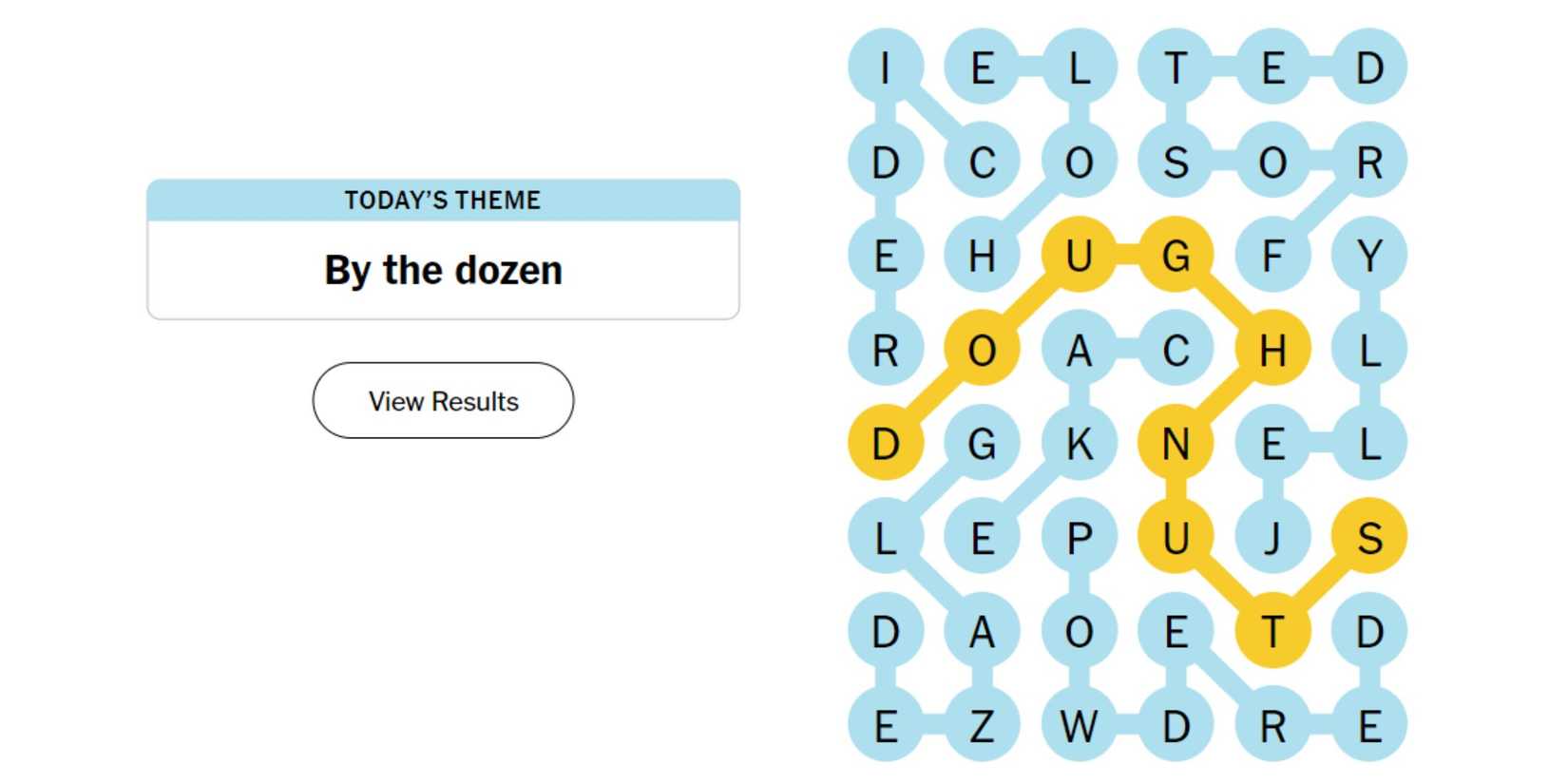 How To Solve Today's New York Times Strands - June 12, 2024 Solution #101