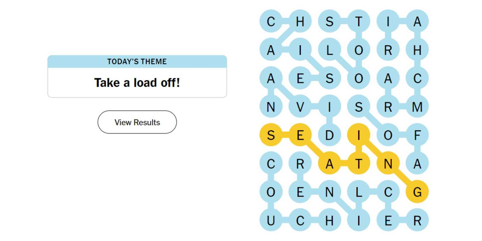 How To Solve Today's New York Times Strands - June 14, 2024 Solution #103