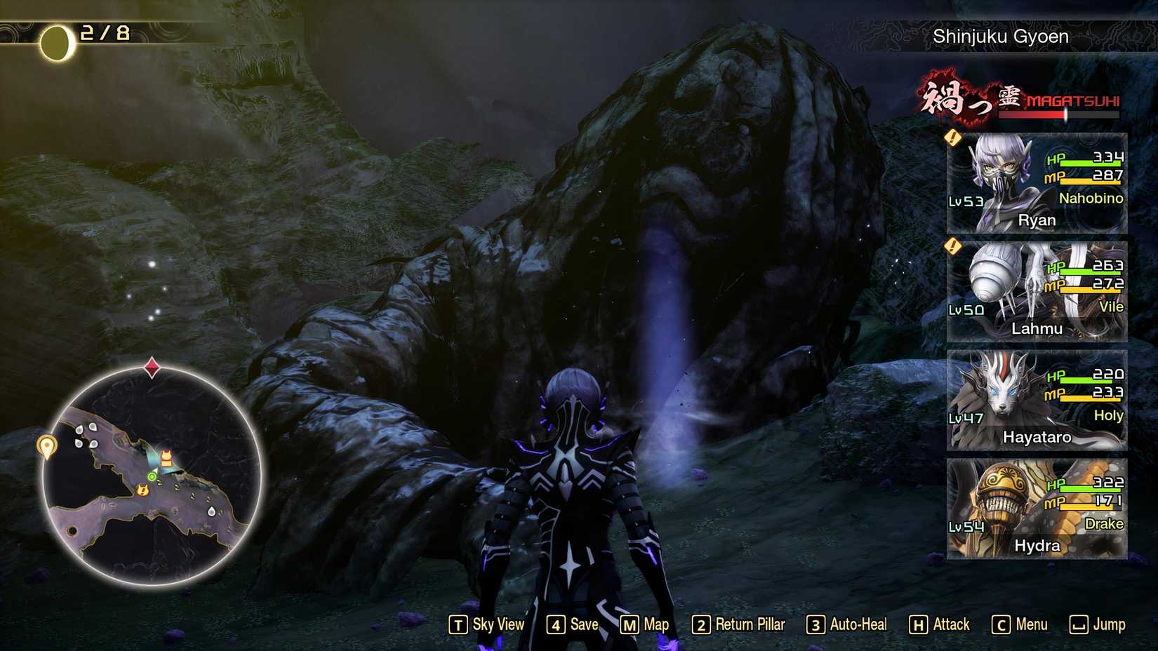 All Demon Statues In The Shinjuku Region - SMTV: Vengeance