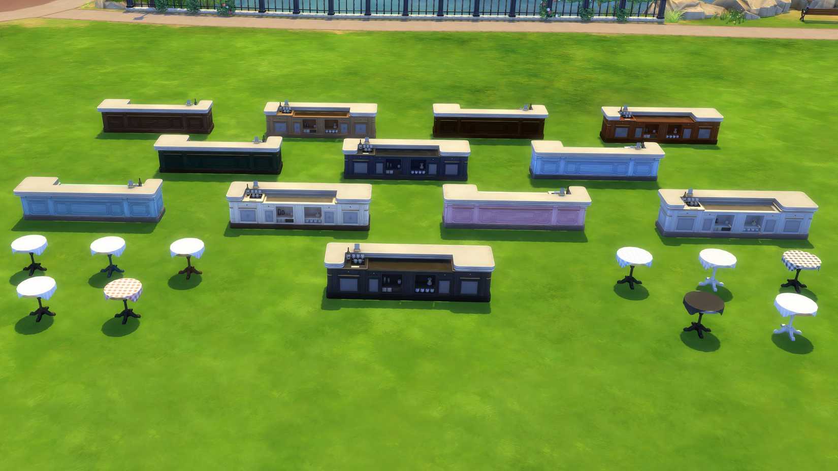 Everything Included In The Sims 4: Cozy Bistro Kit