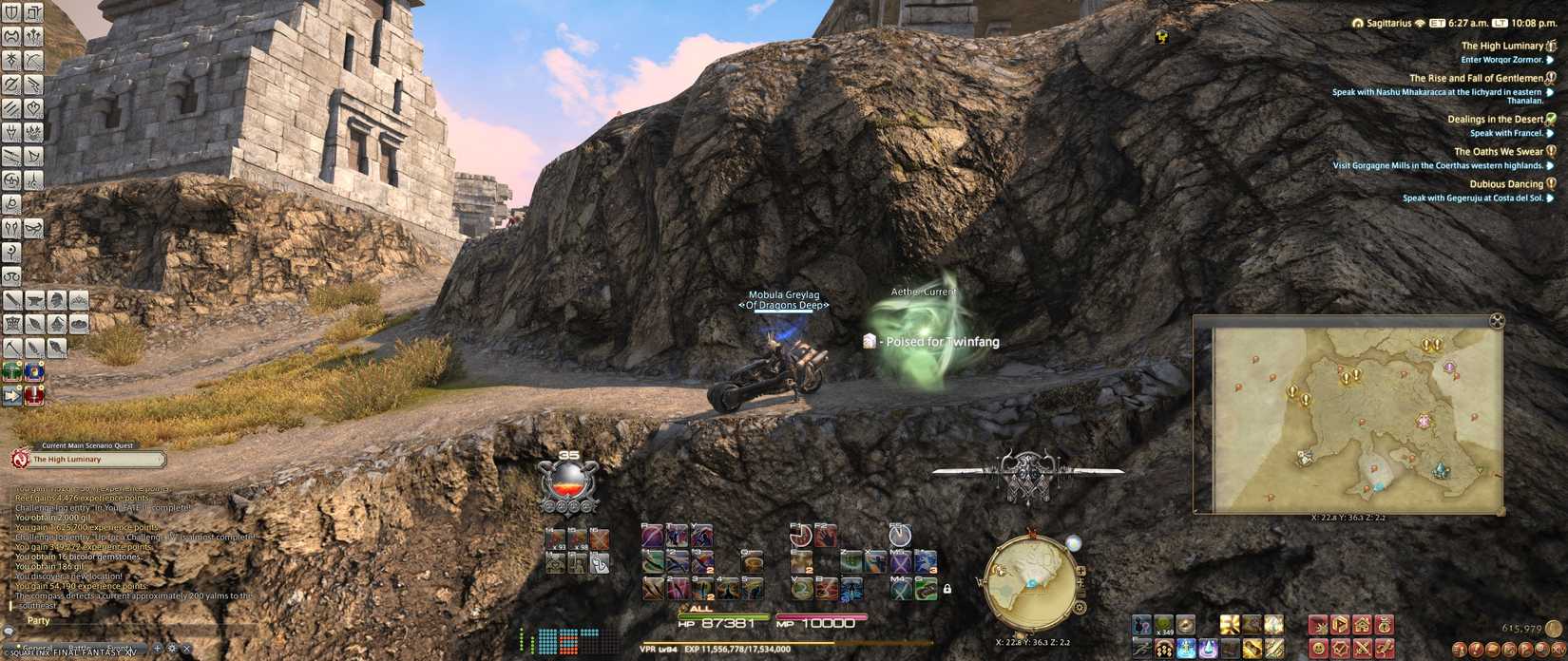 Where To Find All Urqopacha Aether Currents In FFXIV Dawntrail