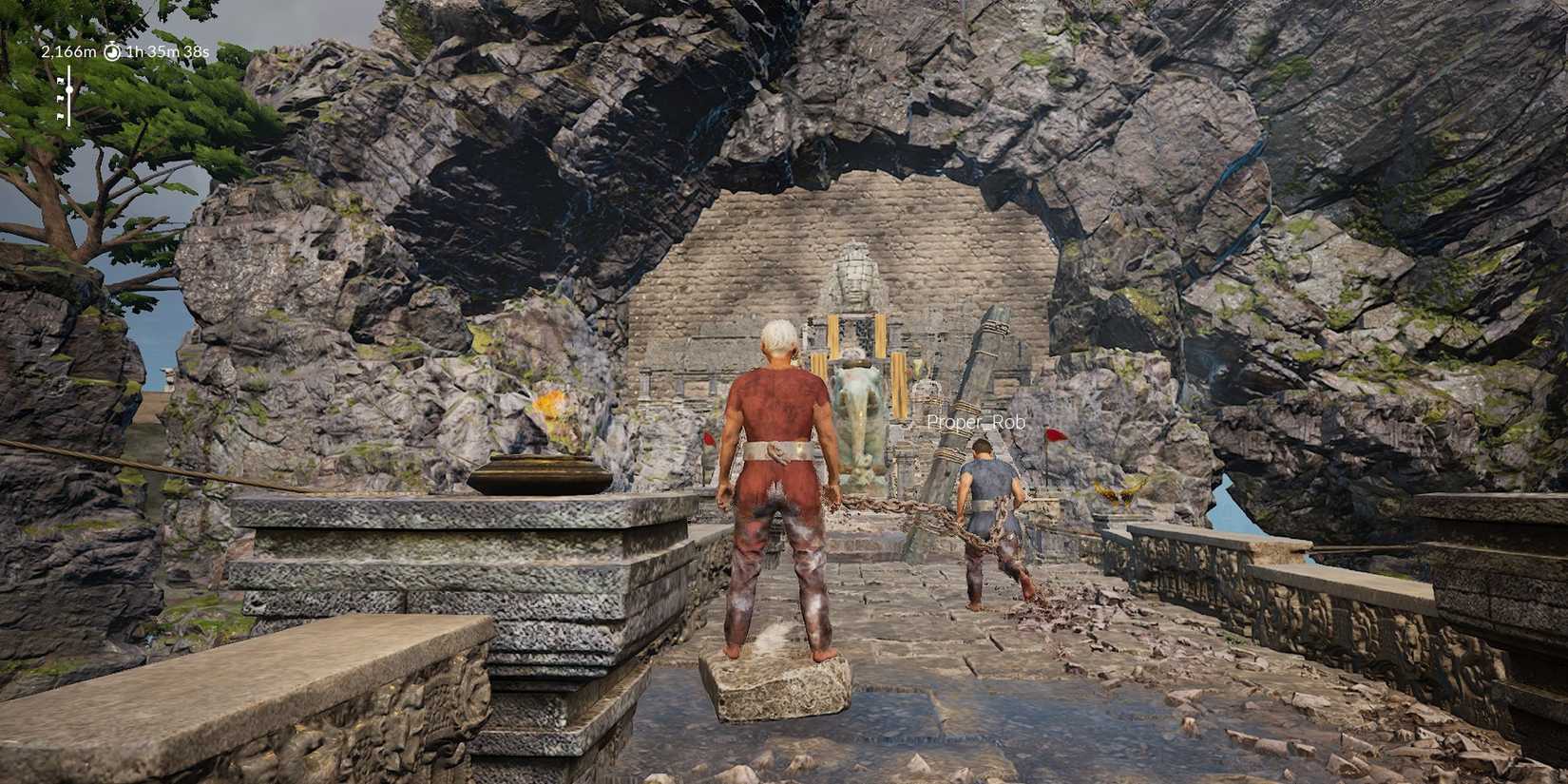 How Many Metres In The Chained Together Map?