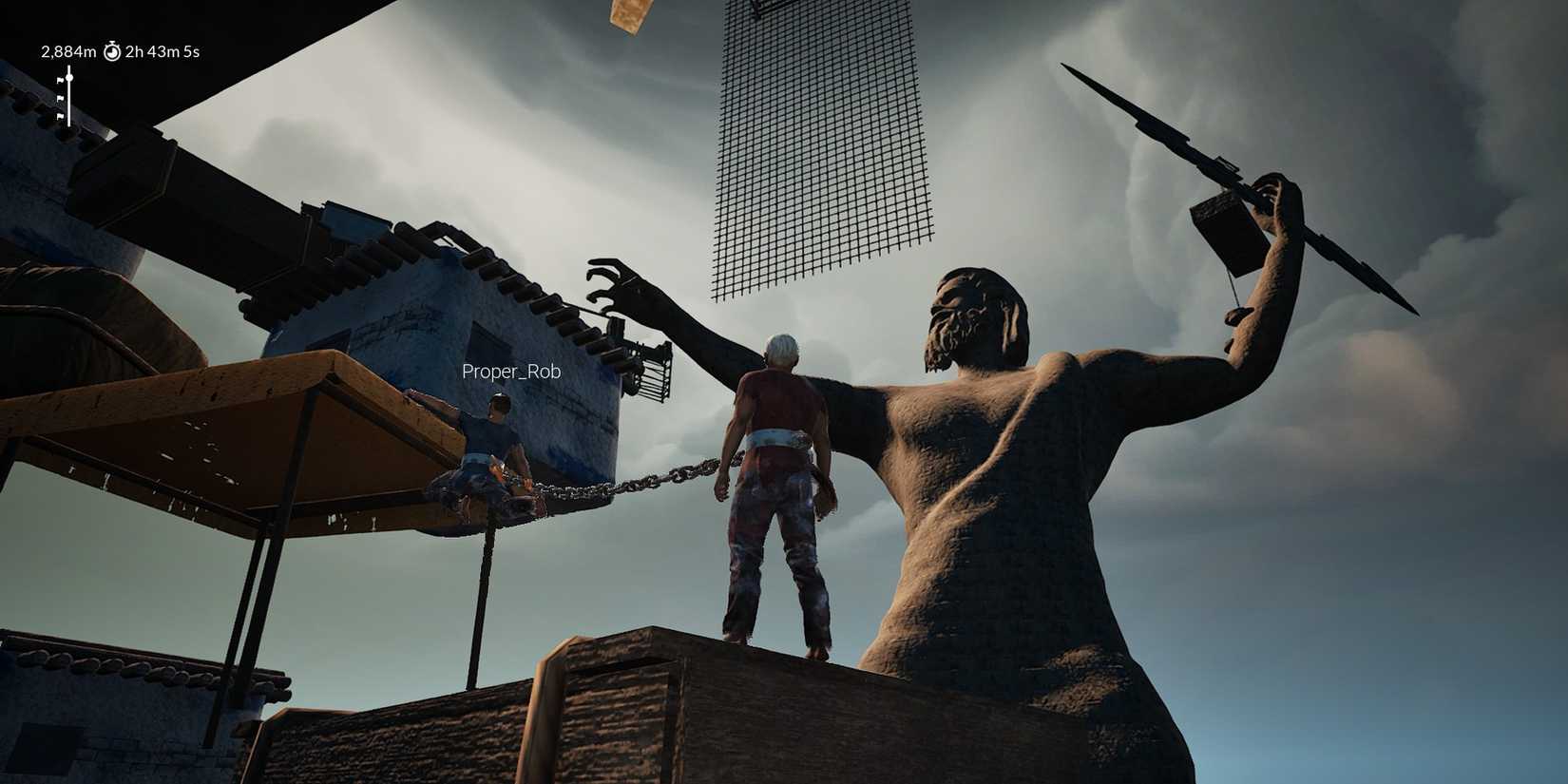 How Many Metres In The Chained Together Map?