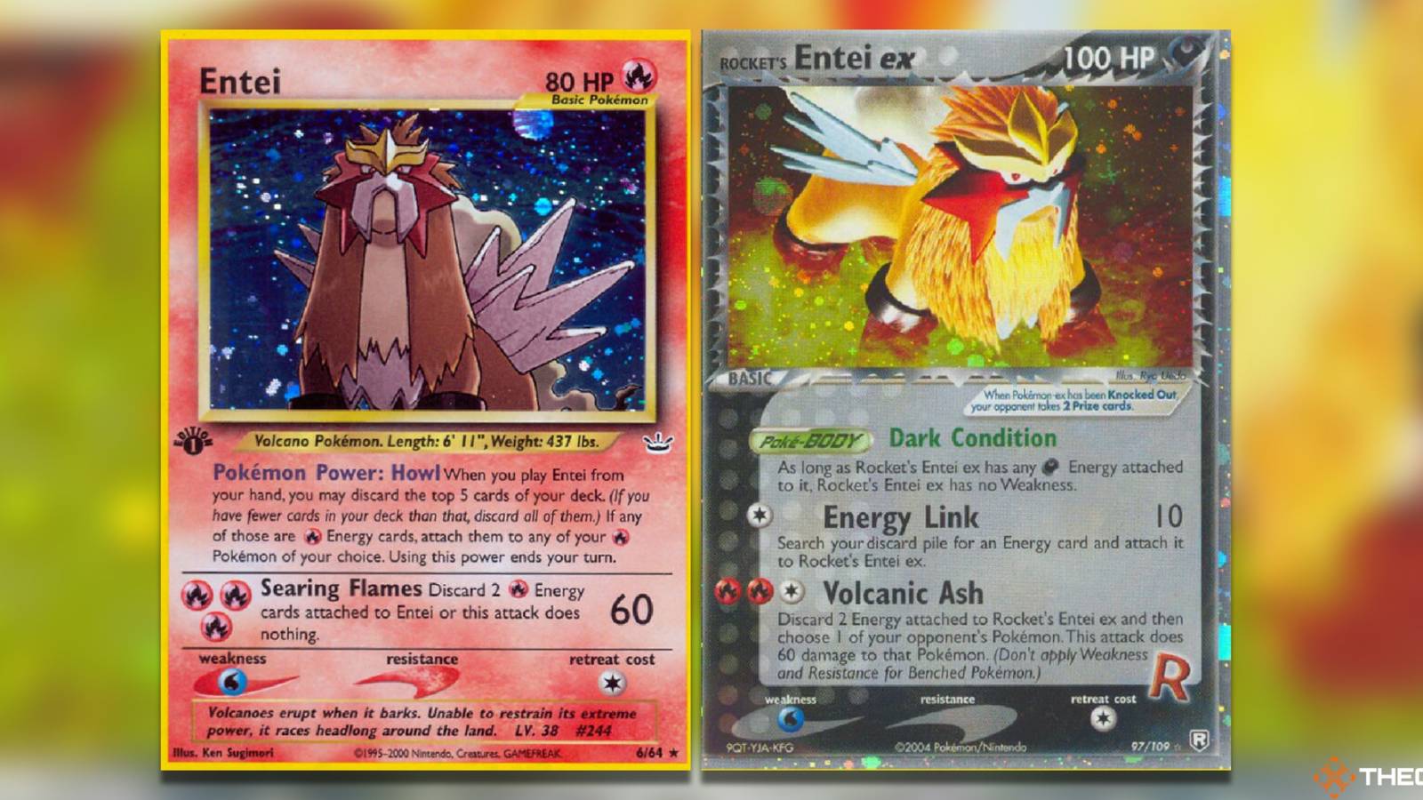 The Most Expensive Entei Pokemon TCG Cards