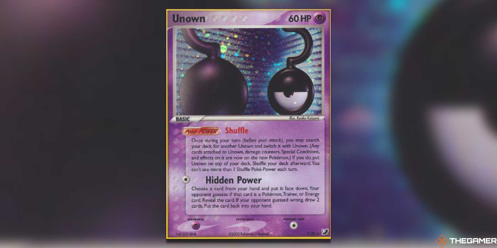 The Most Expensive Unown Pokemon TCG Cards