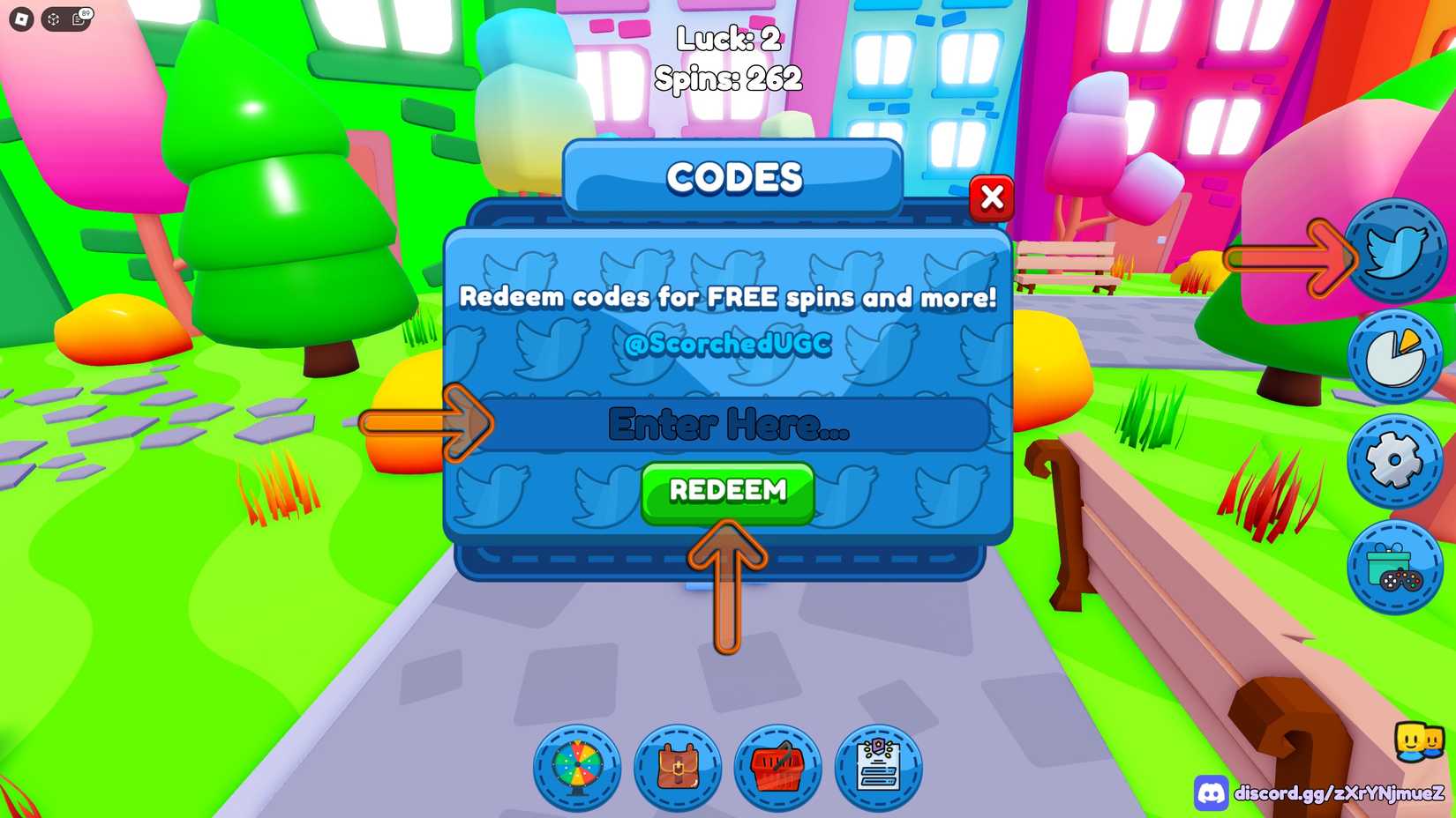 Free UGC Spinner Codes - Roblox