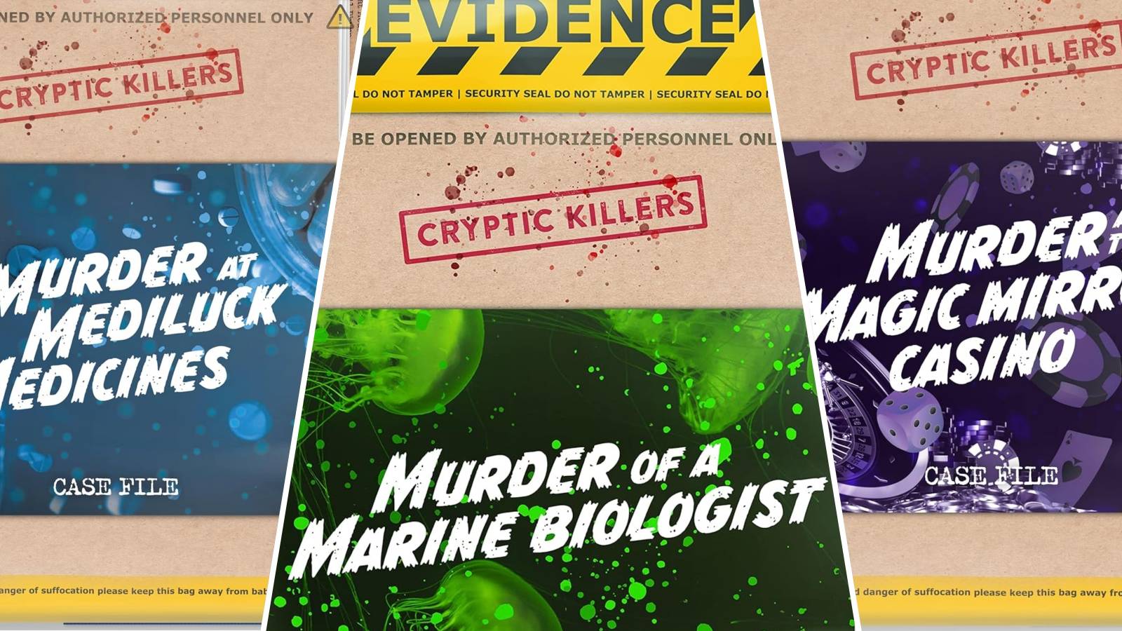 The Best Cryptic Killers Murder Mystery Case Files