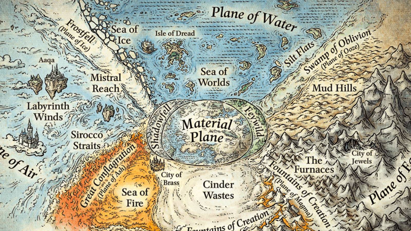 A DM's Guide To DnD's Elemental Planes