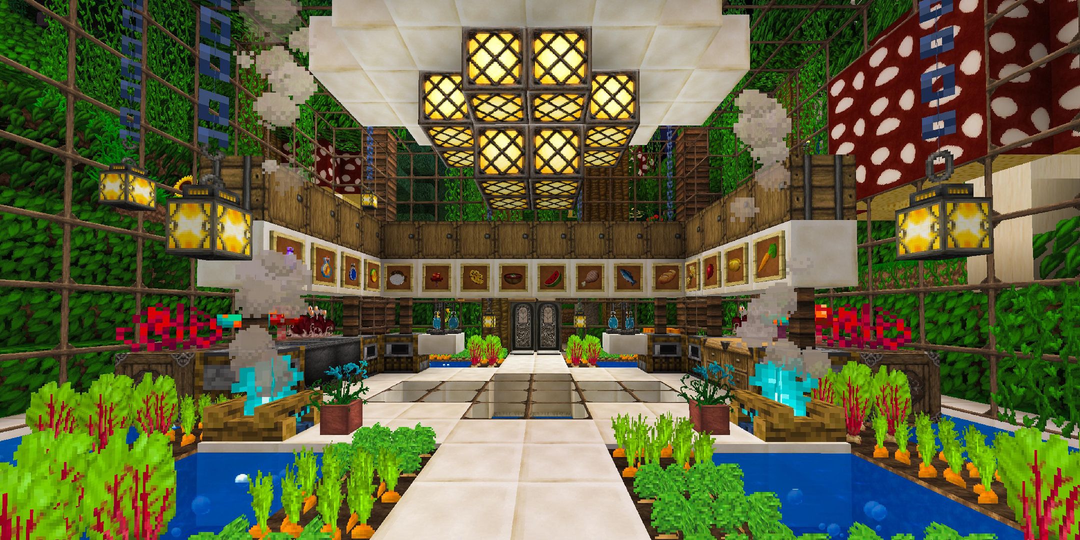 Cool Kitchen Interior Minecraft Room Minecraft Cottage Minecraft
