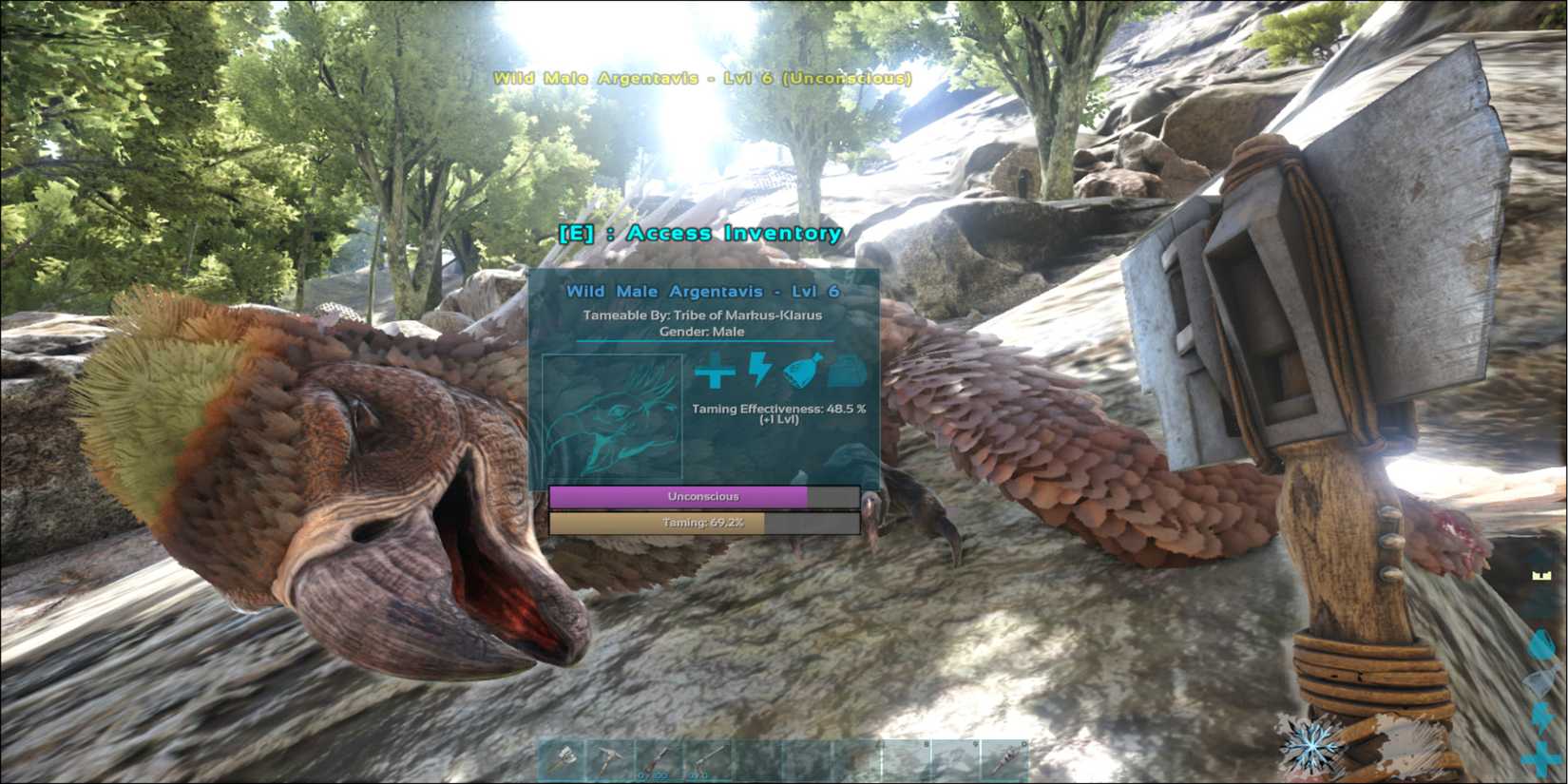 How To Tame An Argentavis In Ark: Survival Evolved