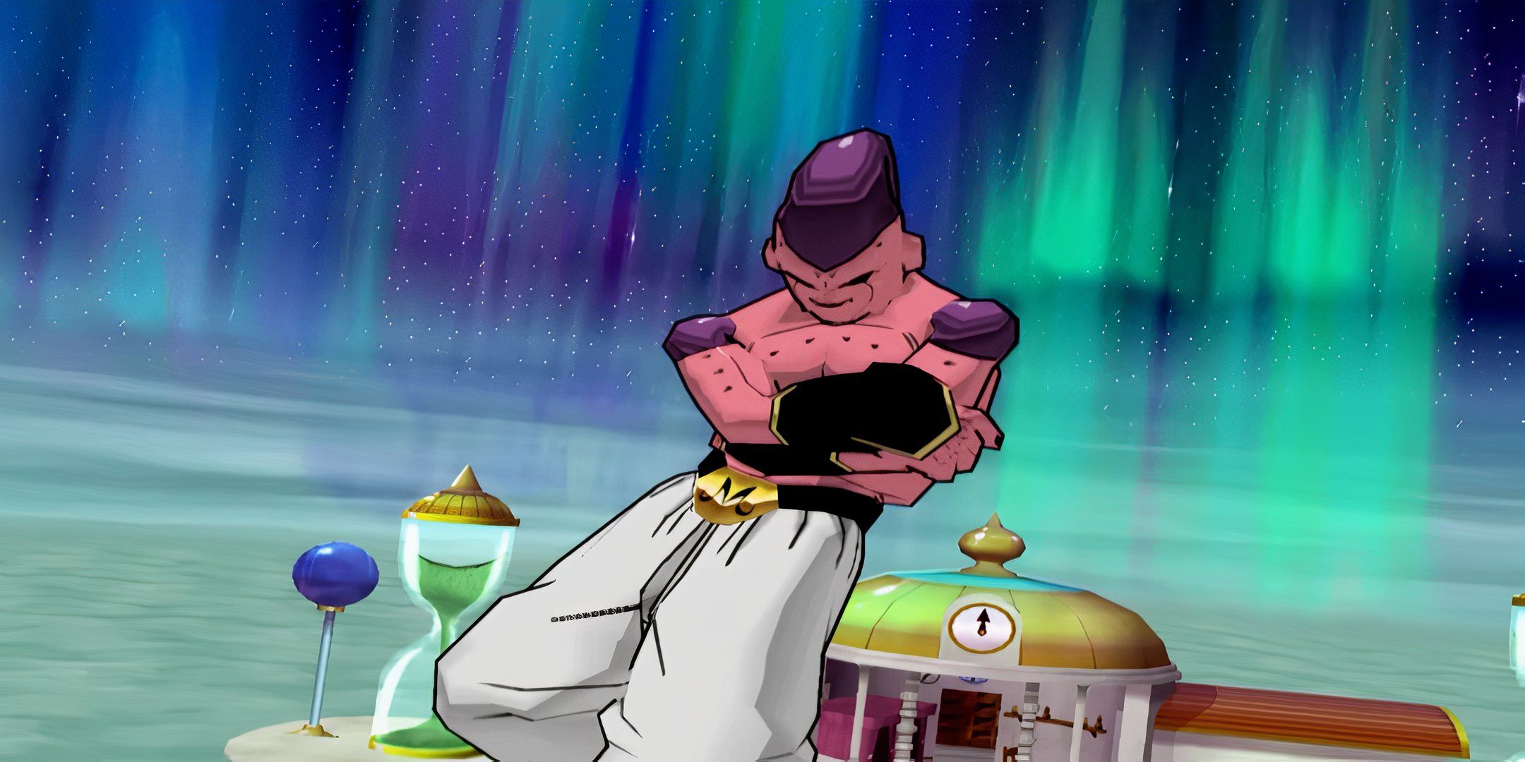 Buu Absorbs Frieza