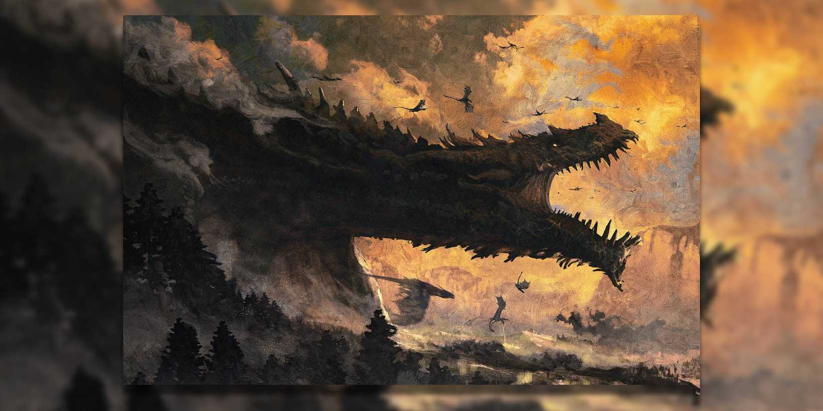 The Biggest Dragons In The Lord Of The Rings