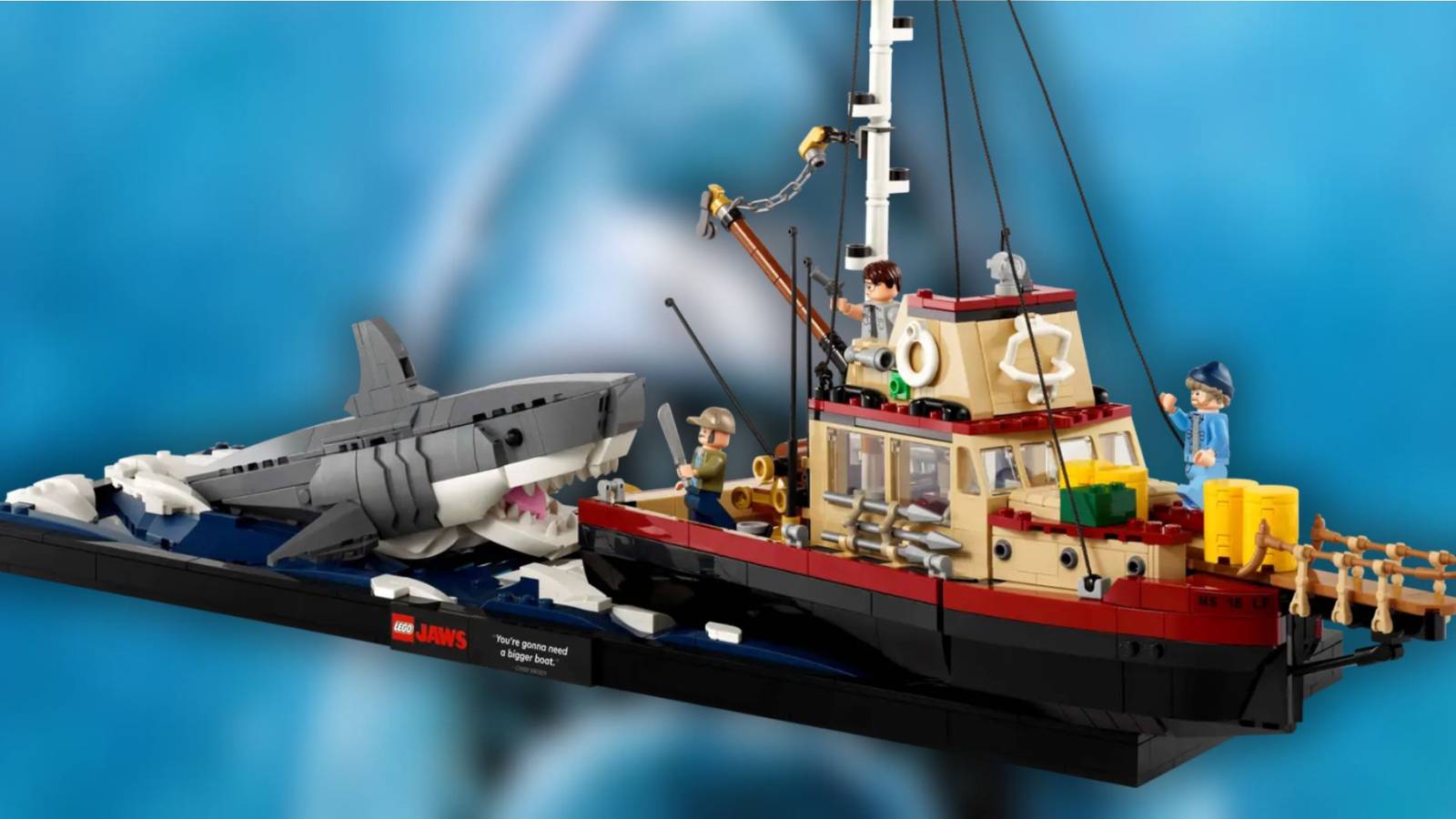 Lego's 1,500-Piece Jaws Set Is Available Now