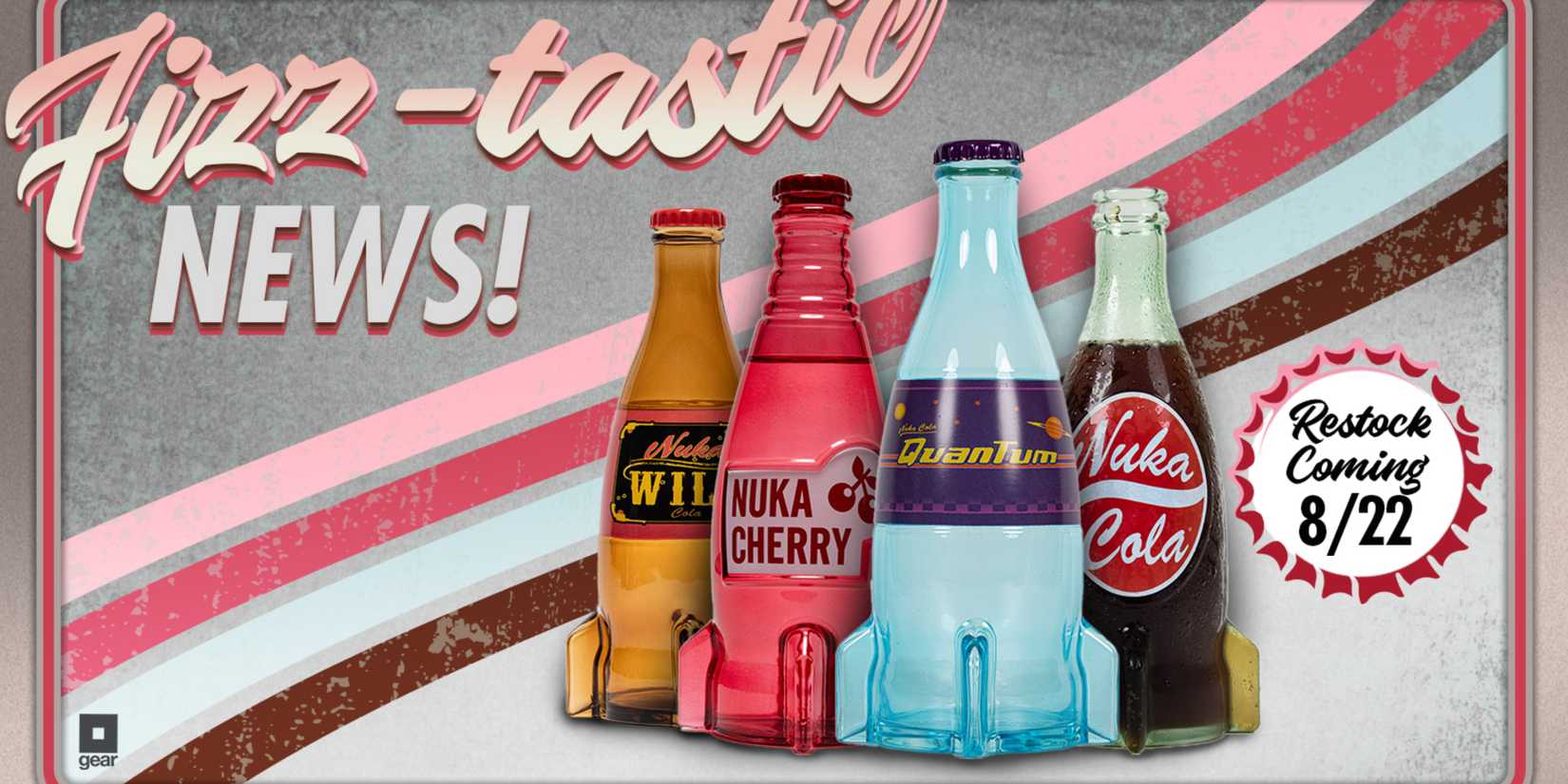 Fallout's Nuka-Cola Glass Bottles Will Be Restocked Today