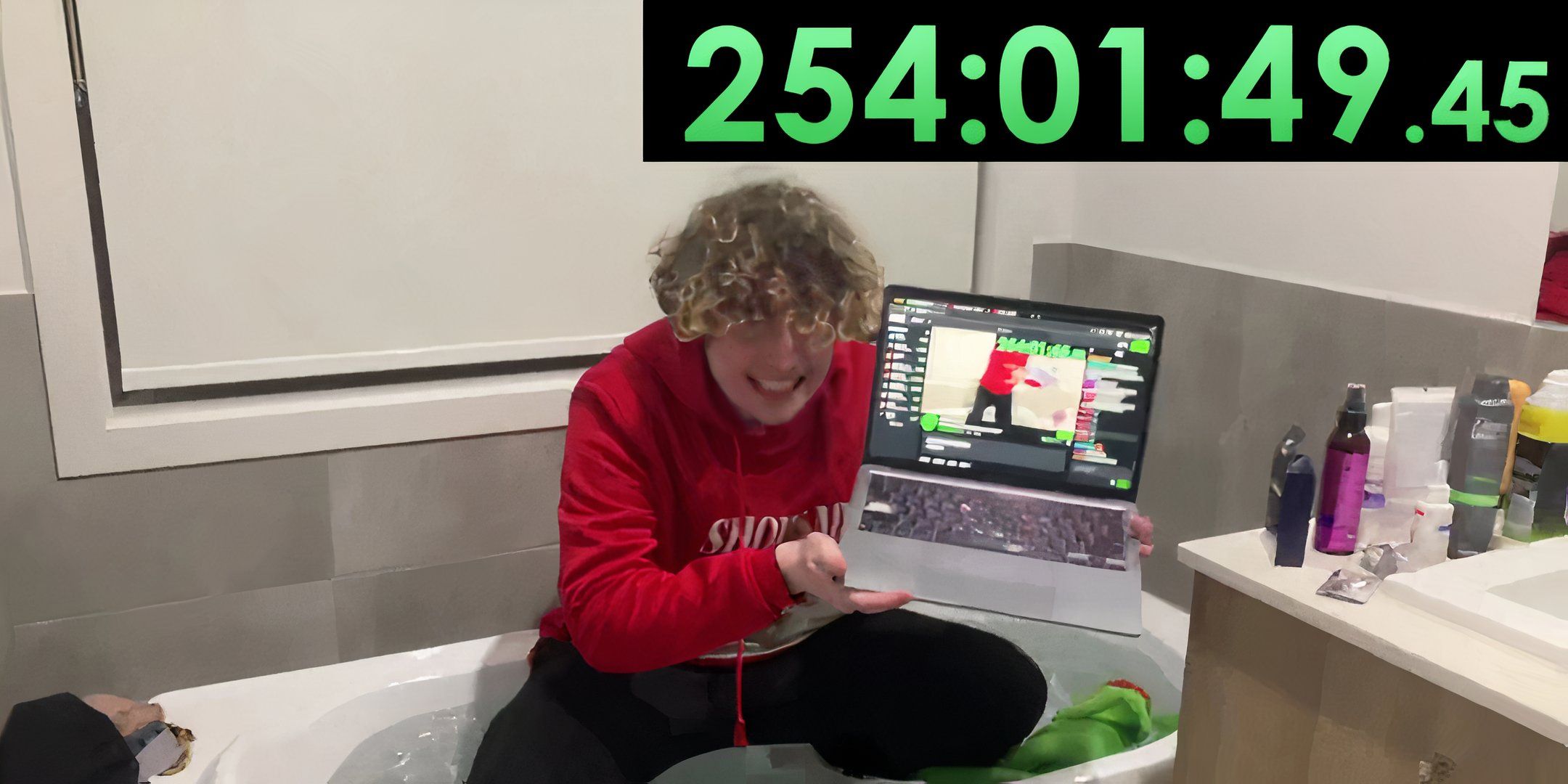 Streamer Norme Swatted As He Breaks Non-Existent World Record