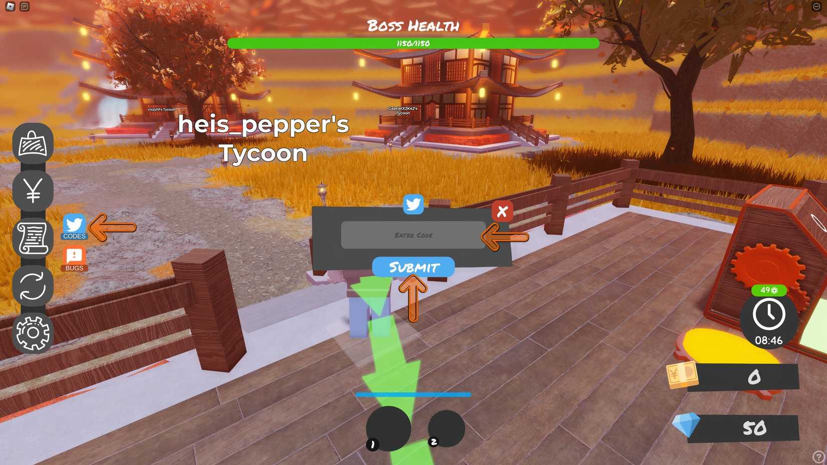 Samurai Tycoon Codes - Roblox