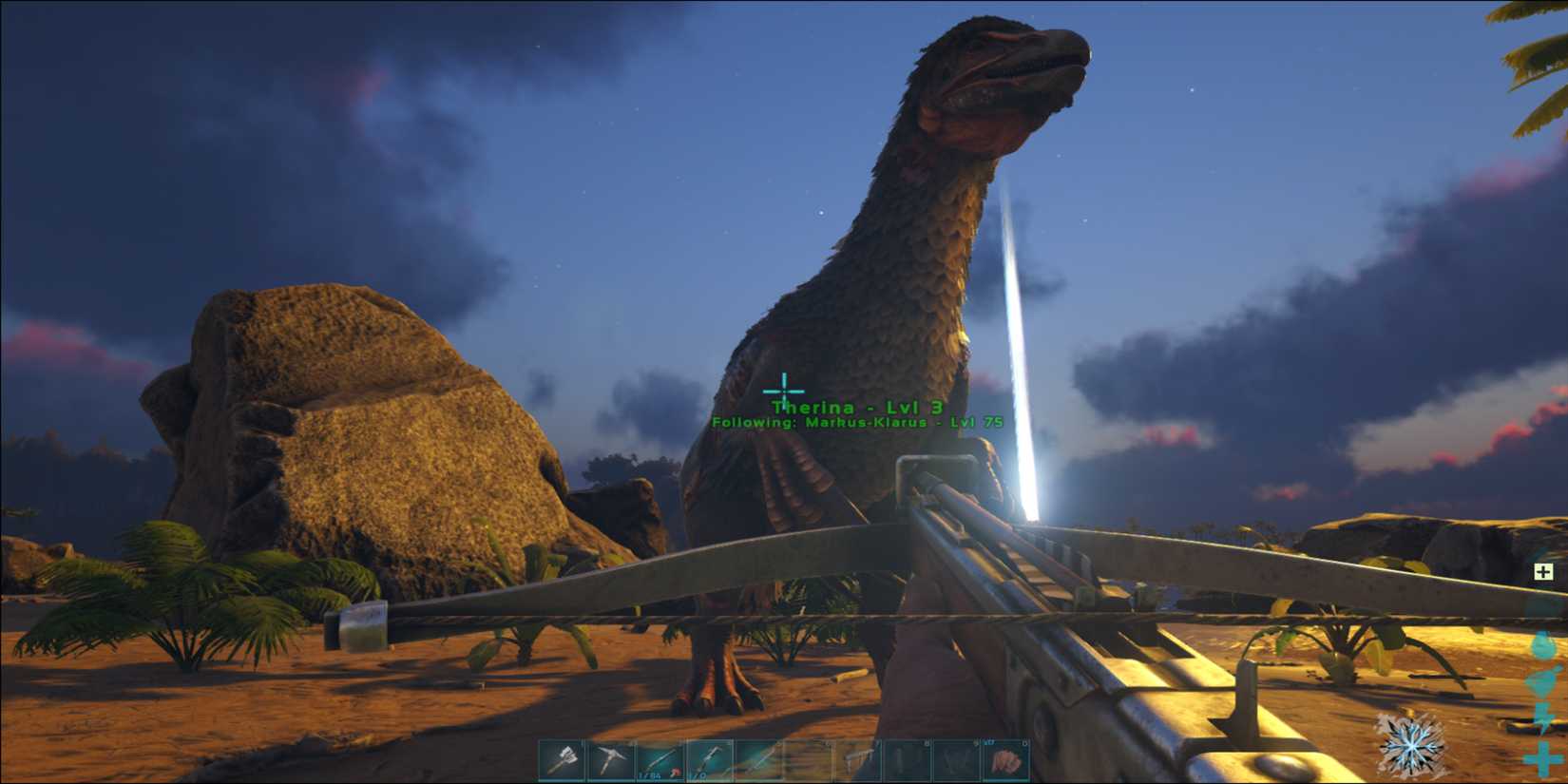 How To Tame A Therizinosaur In Ark: Survival Evolved