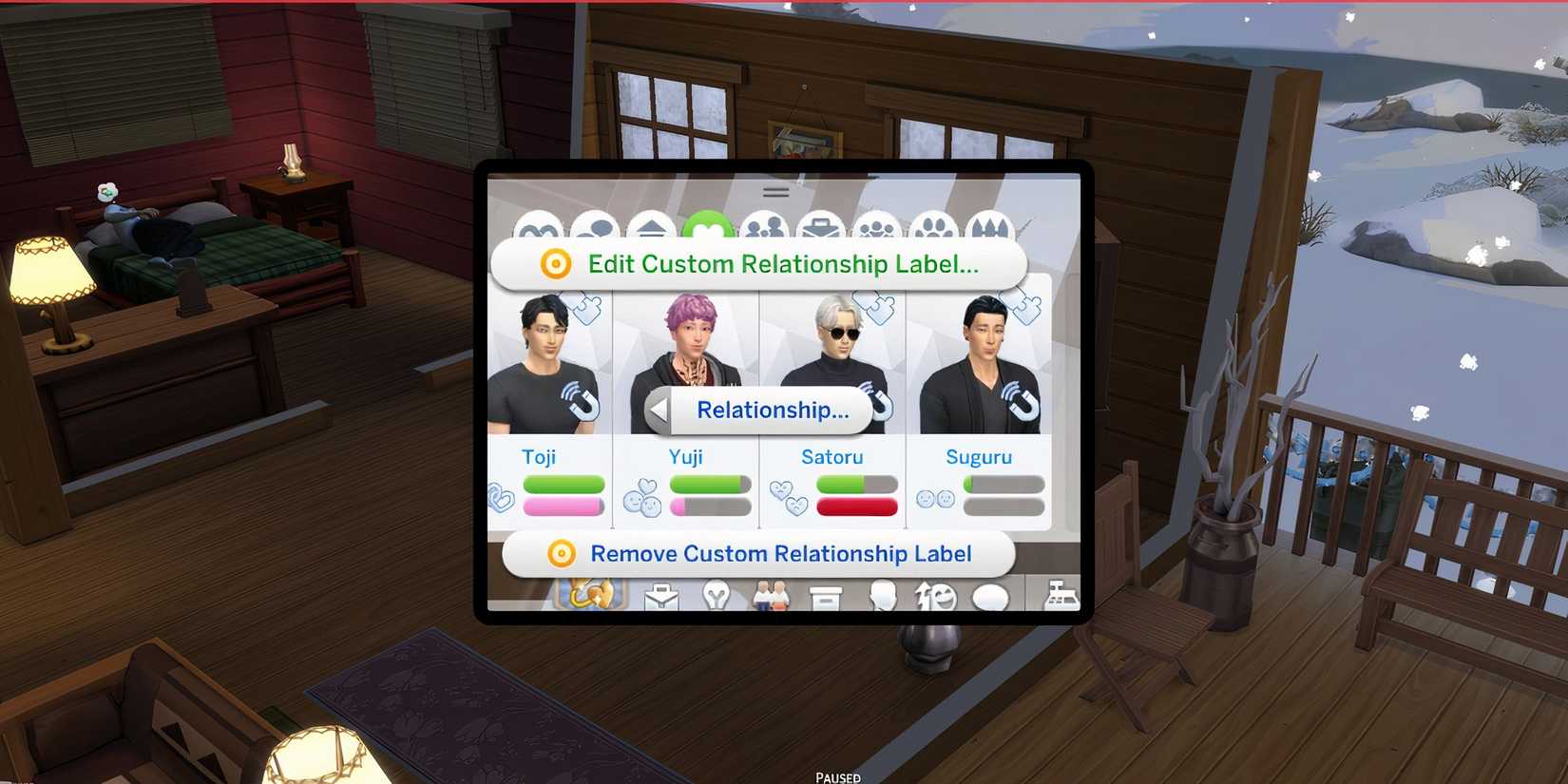 How To Create Custom Relationship Labels In The Sims 4: Lovestruck