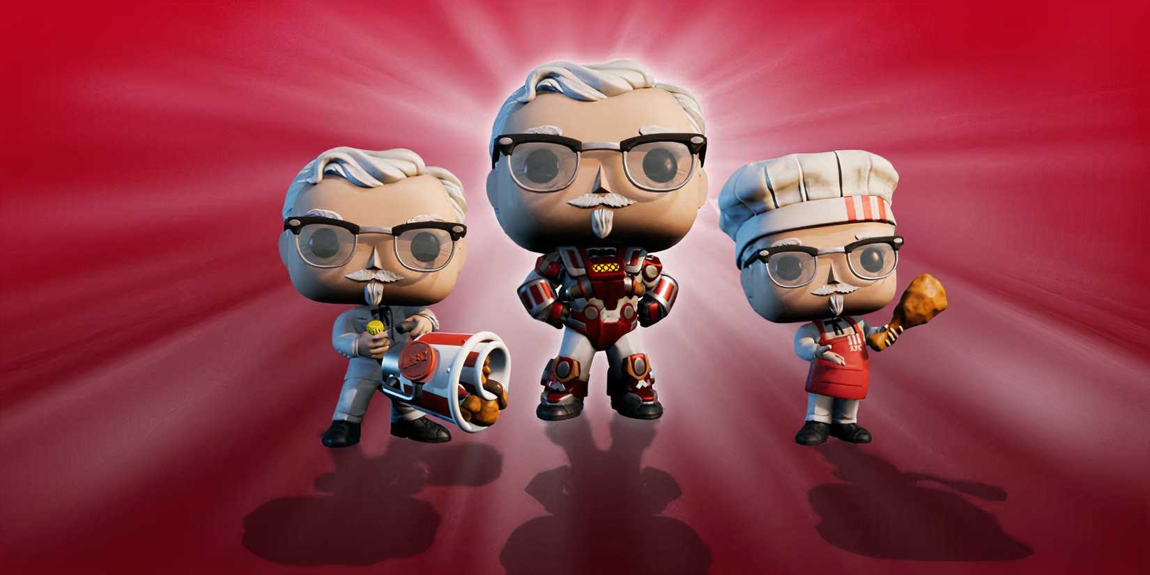 Funko Fusion's KFC Skin Requires $25 Real Life Chicken Purchases