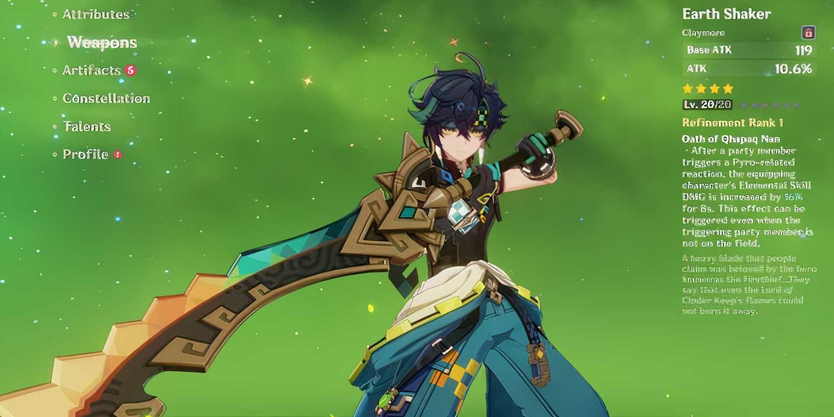 Best Weapons For Kinich In Genshin Impact