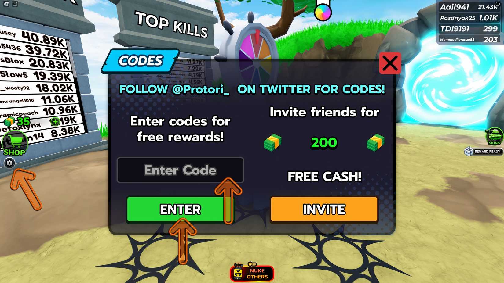 Be A Tank Codes - Roblox