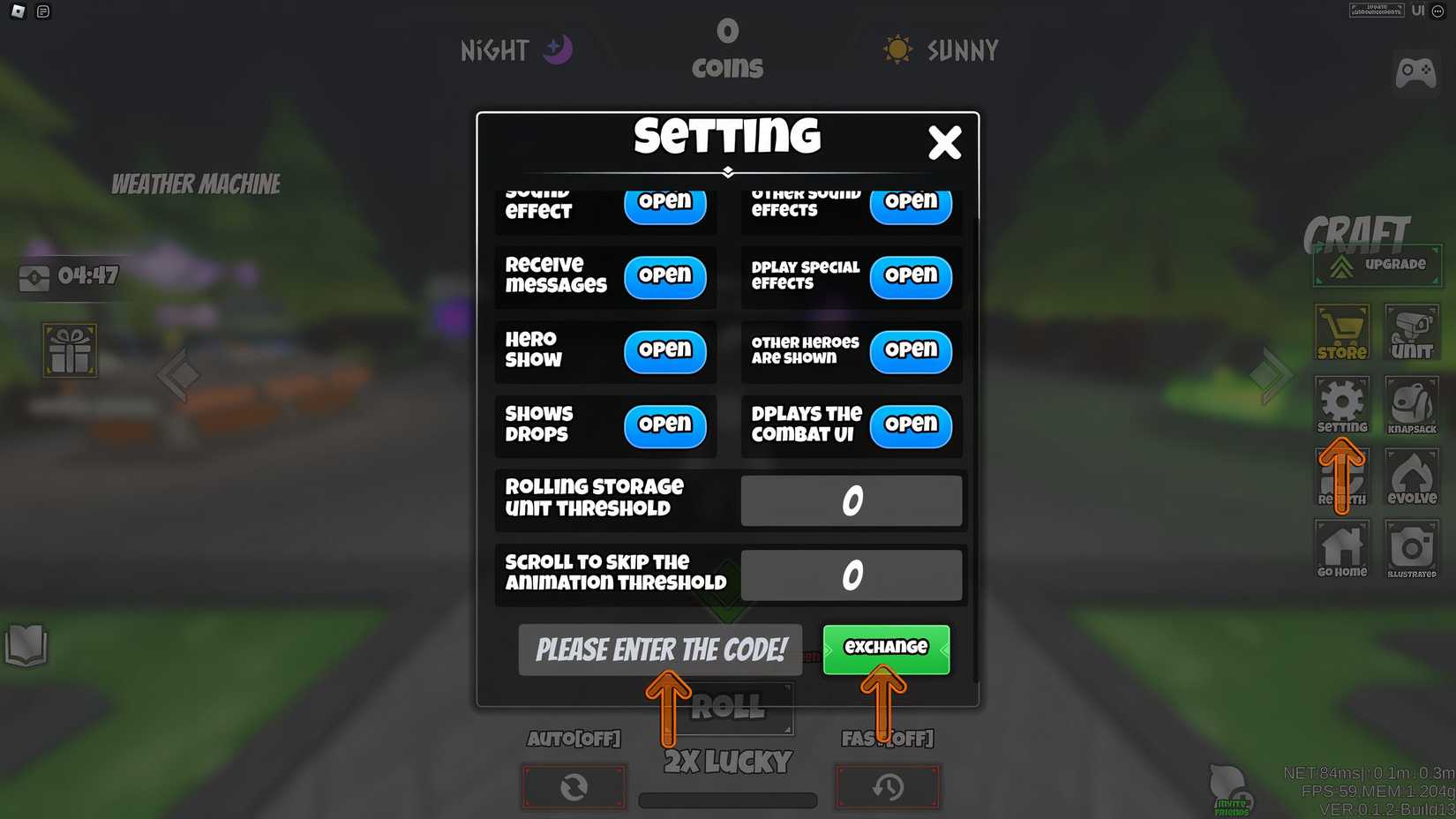 Toilet Defense RNG Codes - Roblox