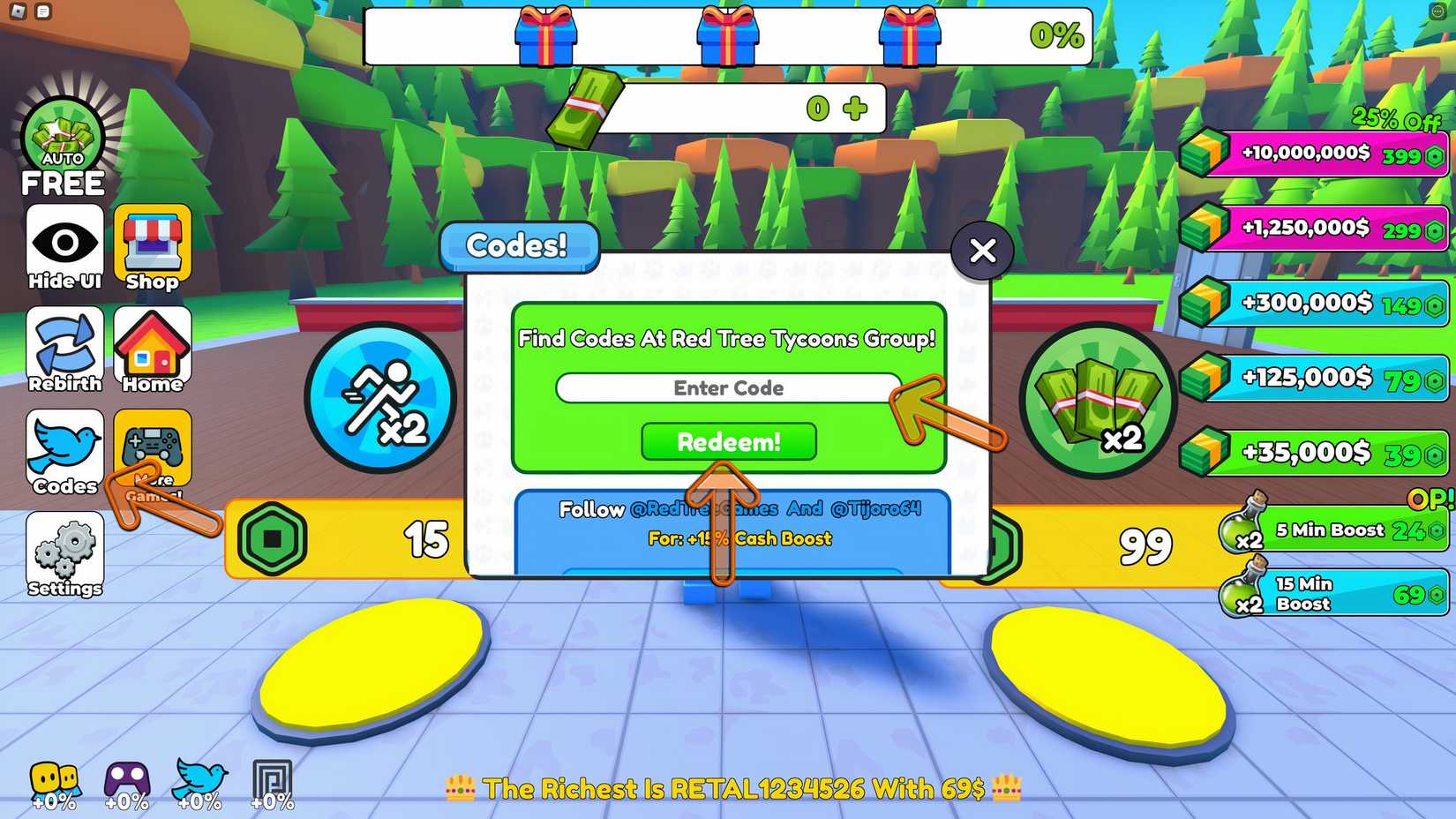 Pizzeria Tycoon 2 Codes - Roblox