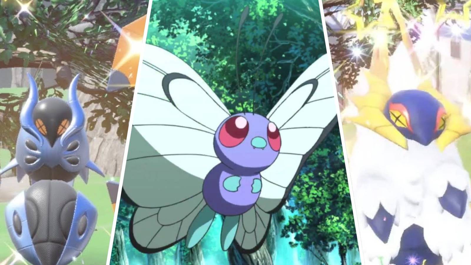The Best Butterfly And Moth Pokemon
