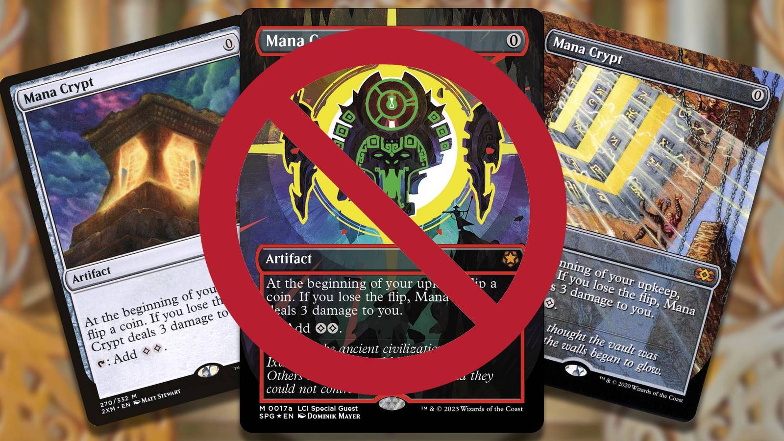 Why Was Mana Crypt Banned In Commander? - MTG
