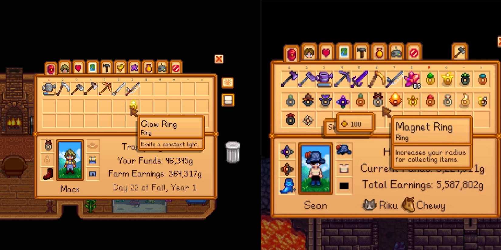 The Best Ring Combinations In Stardew Valley