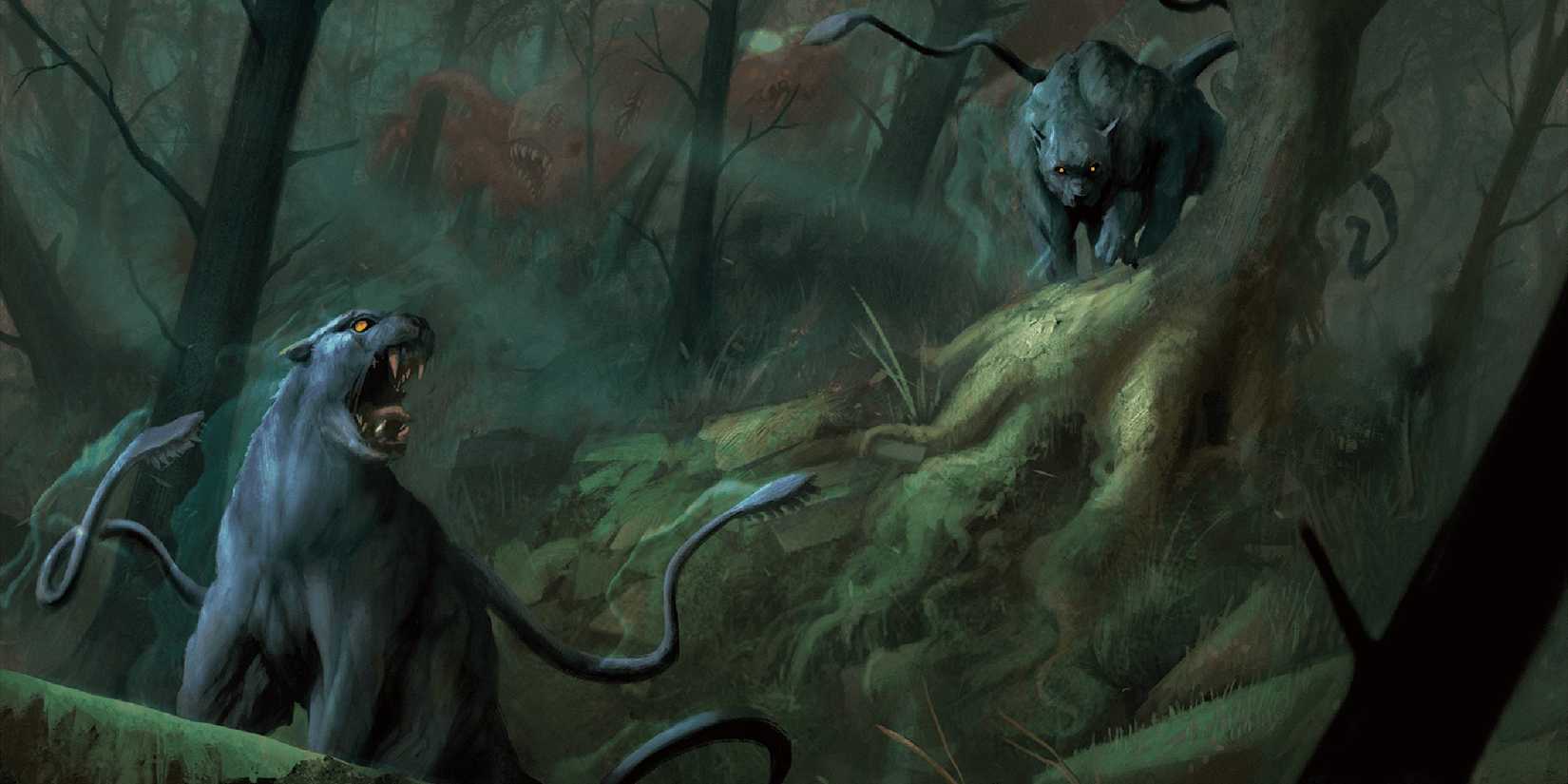 The Best Way To Run A Displacer Beast Encounter In DnD