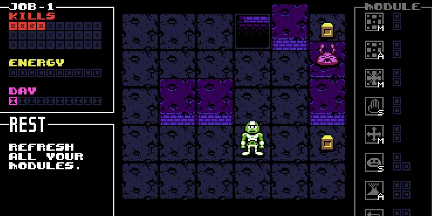I’m Obsessed With Bug Hunter, UFO 50’s Retro Take On Into The Breach