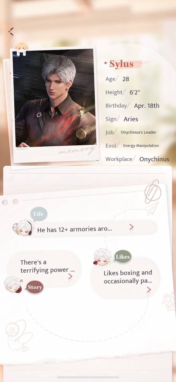Every Character Birthdays In Love And Deepspace