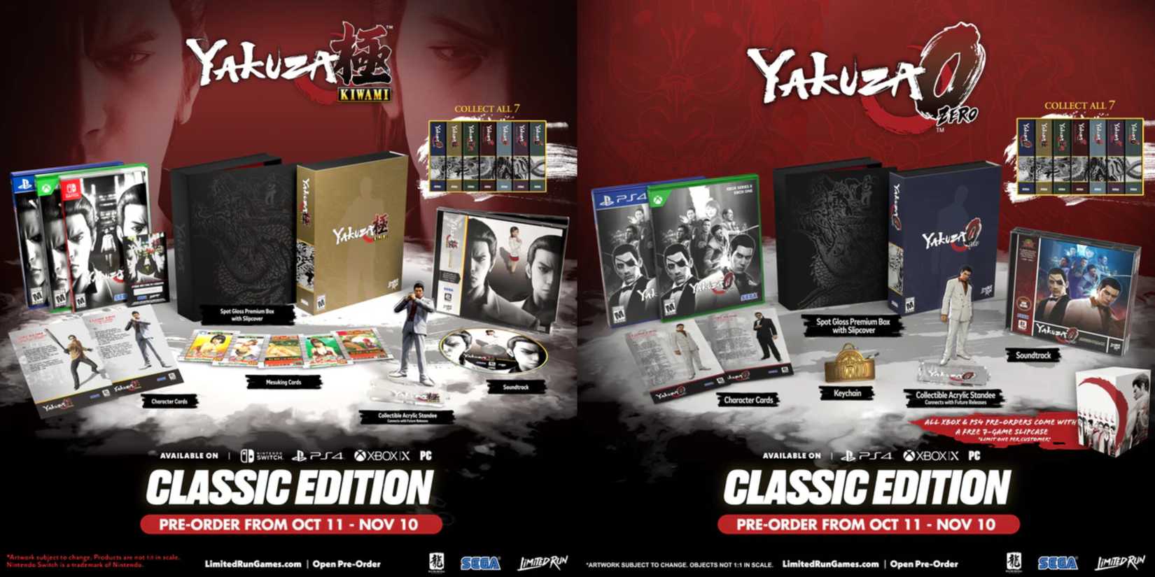 Limited Run Games Is Releasing A Yakuza Series Collector's Edition