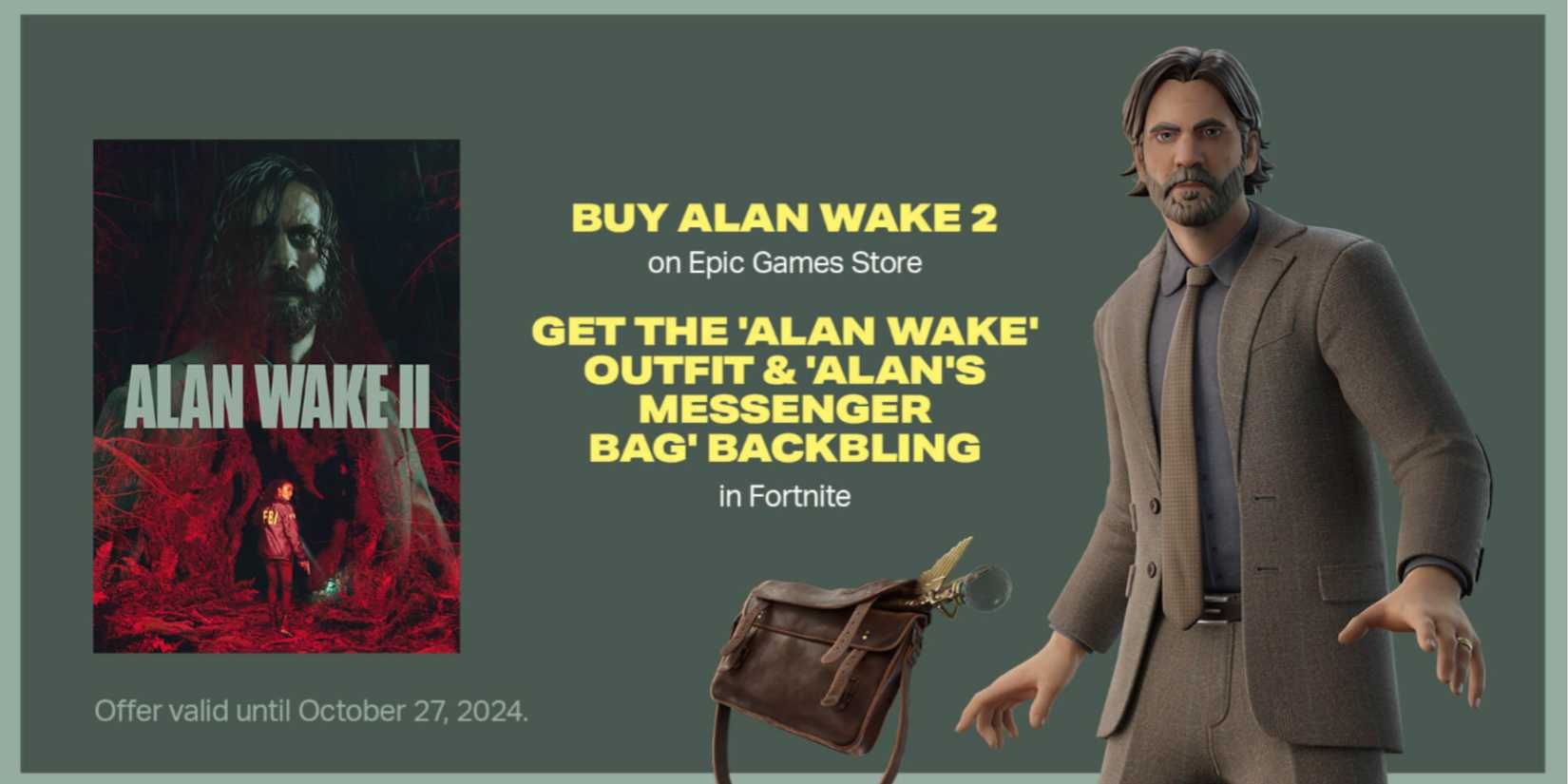 Alan Wake 2 Is $25 On Epic Ahead Of Lake House DLC Release