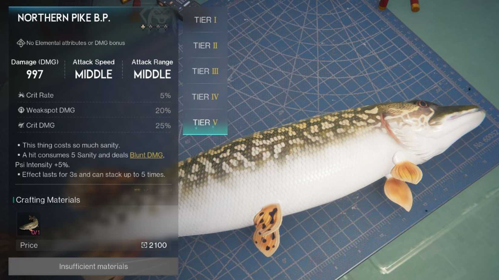 How Do You Get The Frozen Northern Pike In Once Human