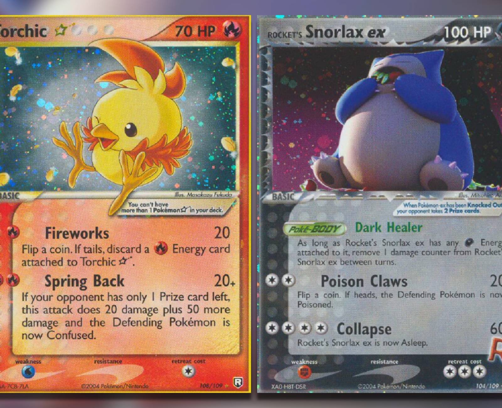 team rocket returns set list