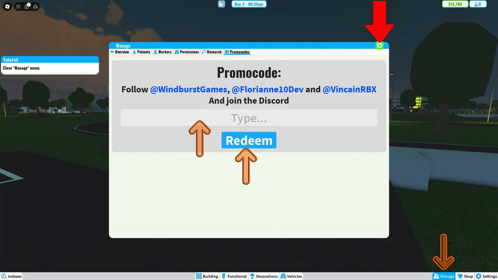 Your Hospital Codes - Roblox