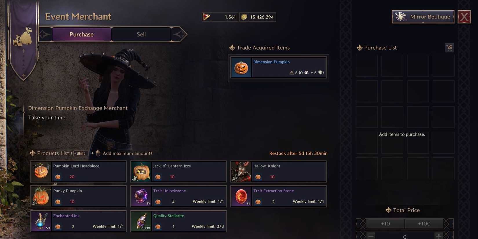 Haunted Harvest Event Guide In Throne And Liberty