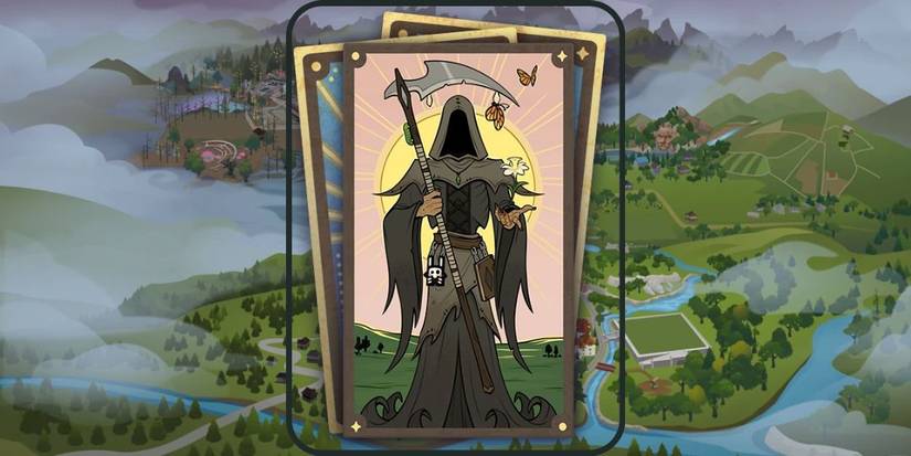Every Tarot Card's Artwork In The Life & Death Sims 4 DLC