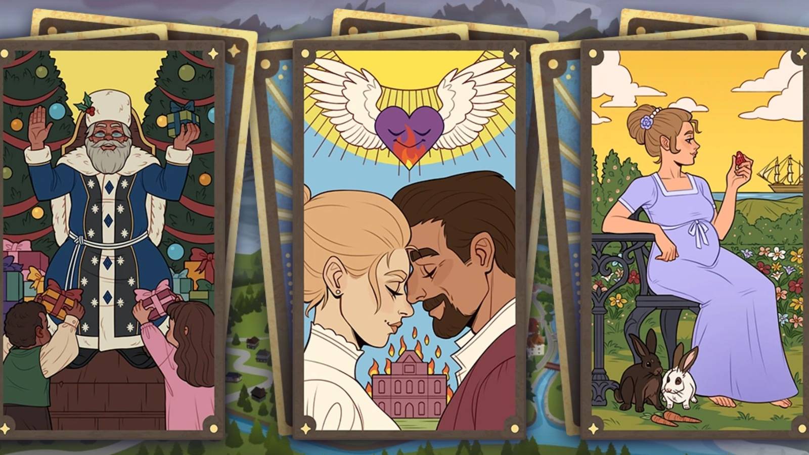 Every Tarot Card's Artwork In The Life & Death Sims 4 DLC