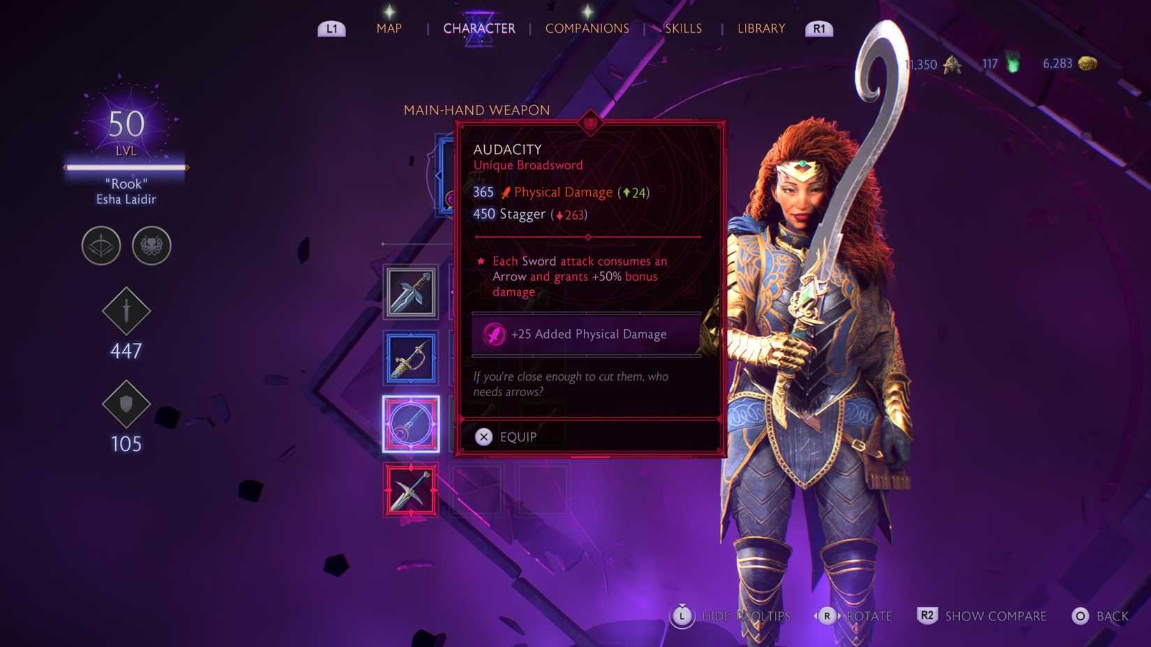 15 Best Rogue Weapons In Dragon Age: The Veilguard