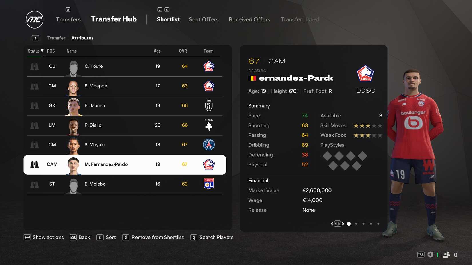 Best French Players For Career Mode In EA Sports FC 25