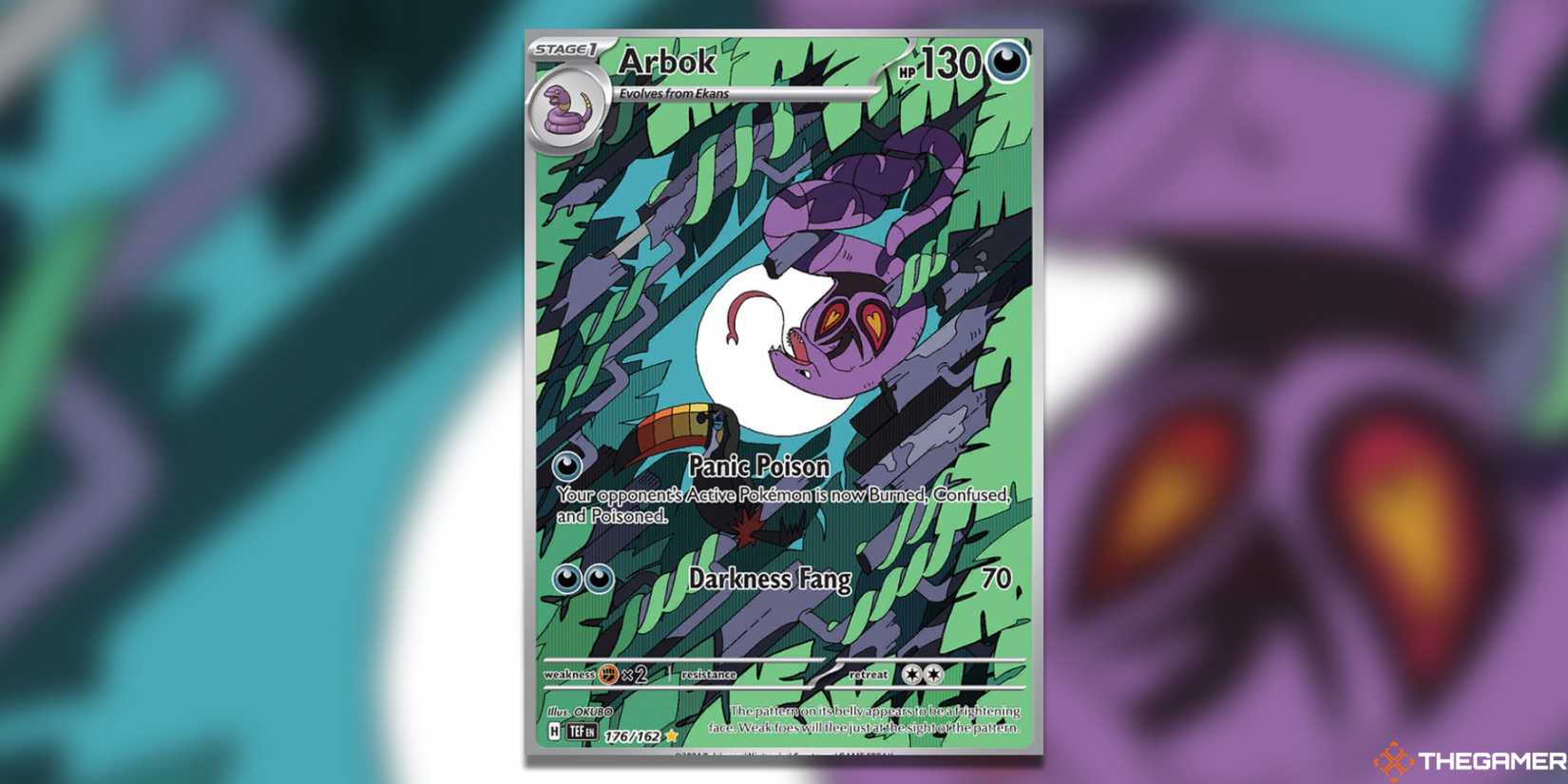 mega arbok card