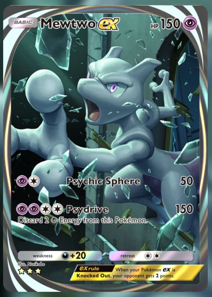 Every Card In The Genetic Apex Mewtwo Pack In Pokemon TCG Pocket